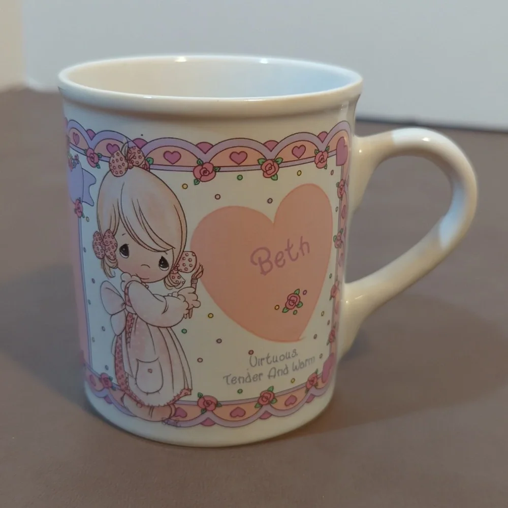 Precious Moments | Dining | Enesco Precious Moments Beth Coffee Tea Mug ...